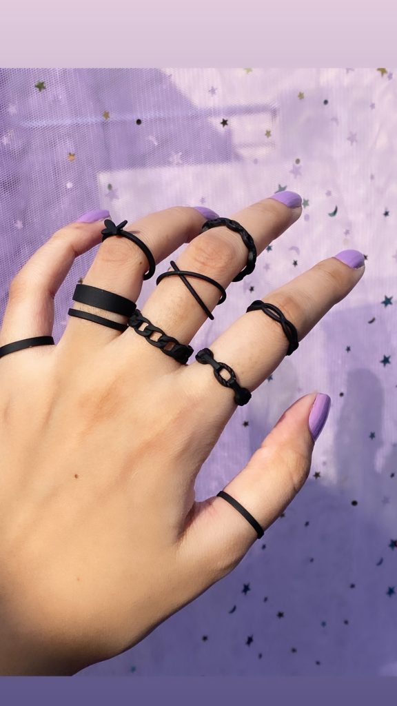 Black Knuckle Rings – BlingJewellery